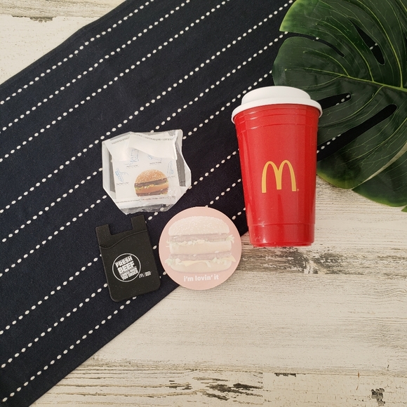 McDonald's | Other | Mcdonalds Collectors Set Popsocket Hot Cup Sticky ...